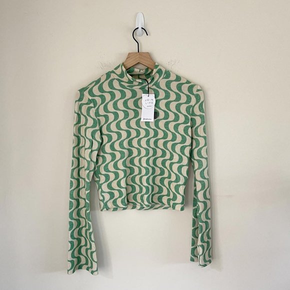 stradivarius | Tops | New Stradivarius Funky Crop Top | Poshmark